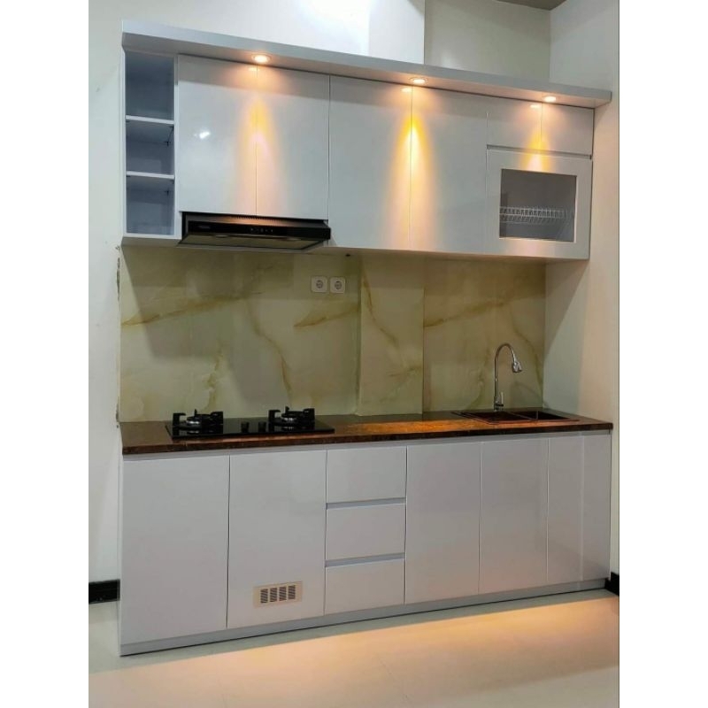Jual Rak dapur Kitchen set minimalis Cabinet dapur Meja dapur Kitchen ...