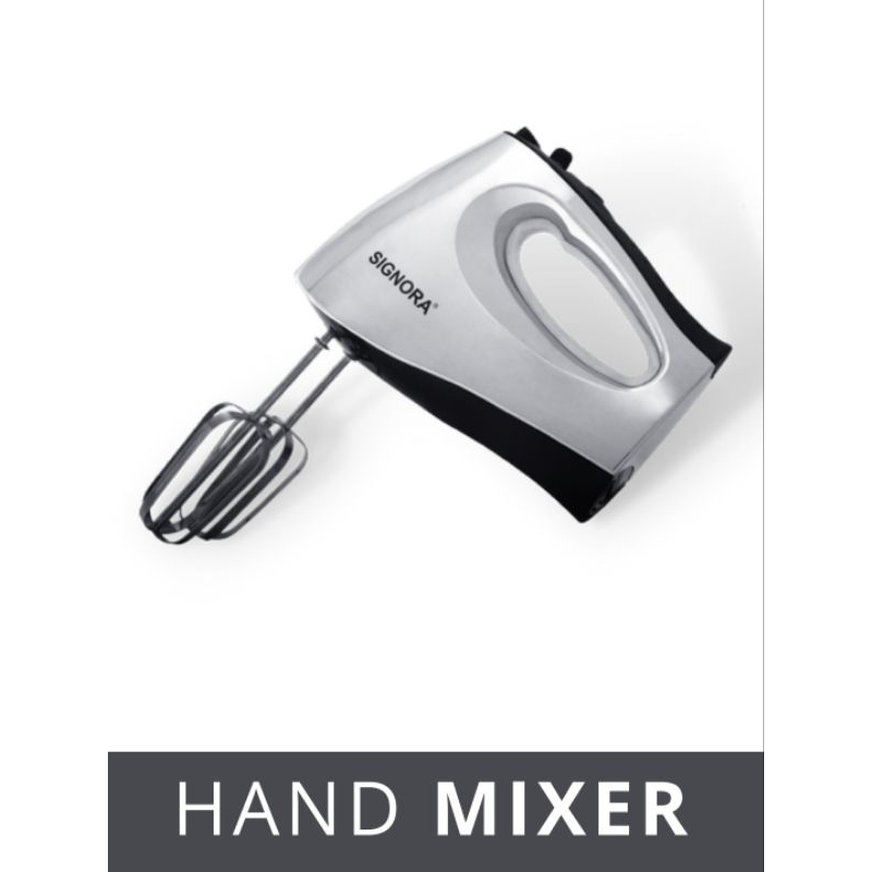 Jual Hand Mixer Signora / Signora Hand Mixer Silver Berhadiah Langsung ...