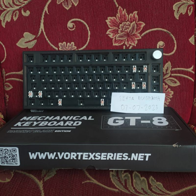 Jual VortexSeries Mechanical Keyboard GT-8 Smokey Edition Barebone ...