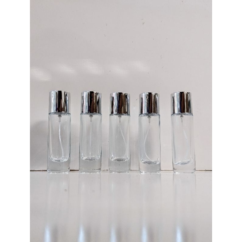 Jual Botol Parfum Casa 30ML / Botol Parfum Casa 20ML Drat Silver/Botol ...