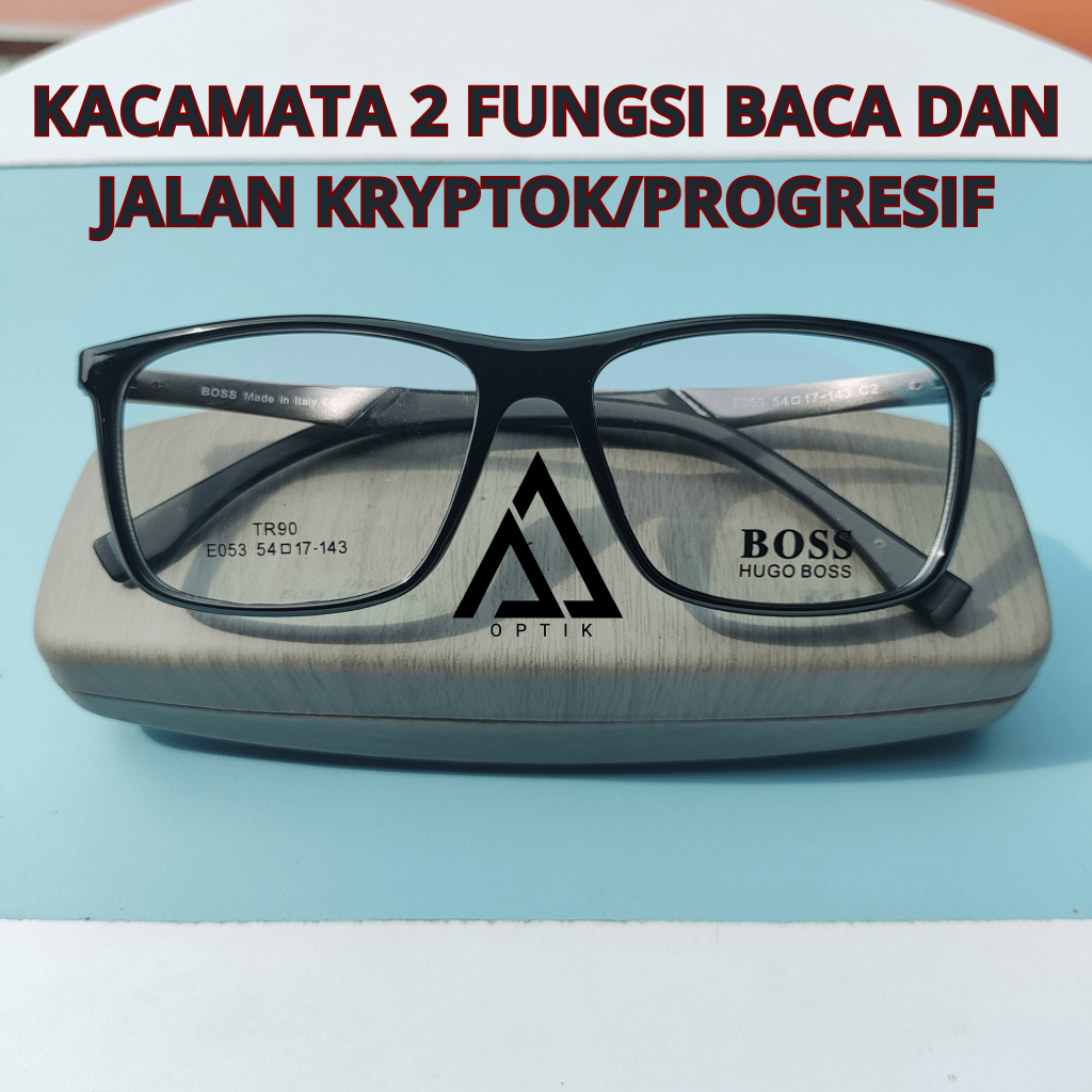 Jual Kacamata Progresif Dua Fungsi Baca Dan Jalan | Shopee Indonesia