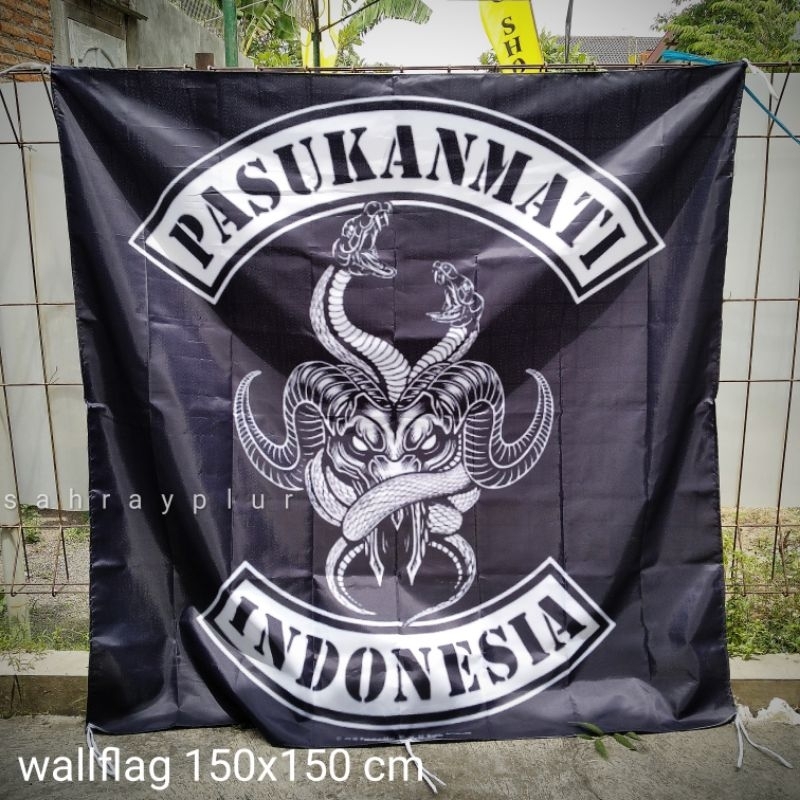 Jual wall flag band DEAD SQUAD pasukan mati (poster kain / tapestry ...
