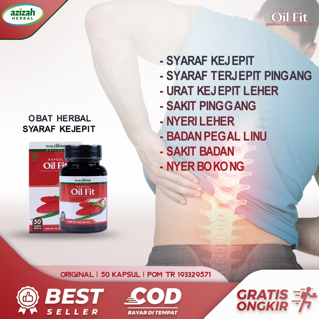 Jual Obat Saraf Kejepit Saraf Terjepit Leher Pinggang Encok Urat ...