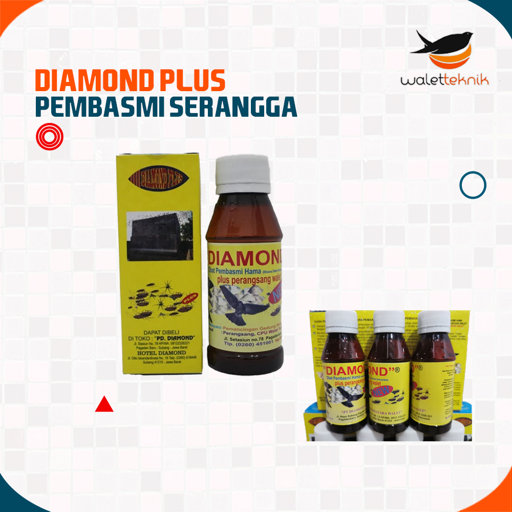 Jual Obat Hama Pembasmi Serangga Diamond Plus | Shopee Indonesia