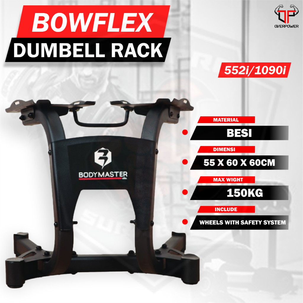 Jual Rak Bowflex SelectTech Dumbbell /552i/1090i/dumbbell/dumble/dambel/gym | Shopee Indonesia
