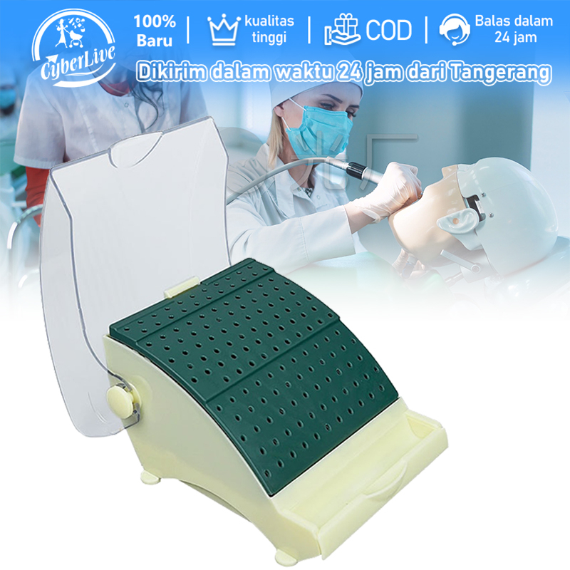 Jual Dental Bur Holder Tempat 142 Lubang Kotak Holder Mata Bor Gigi ...