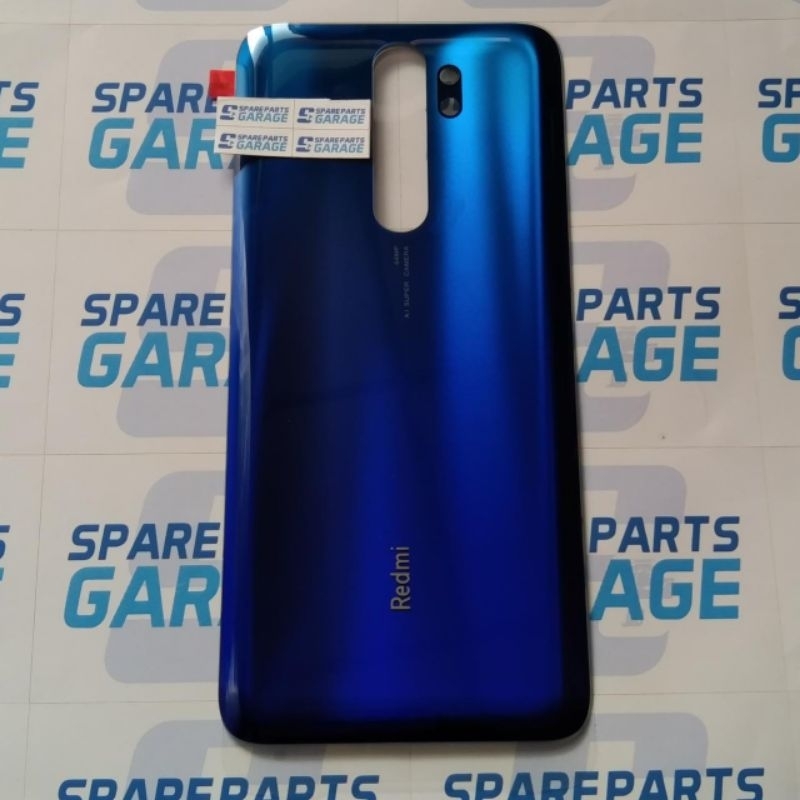 Jual BACKDOOR XIAOMI REDMI NOTE 8 PRO BLUE ORIGINAL | Shopee Indonesia