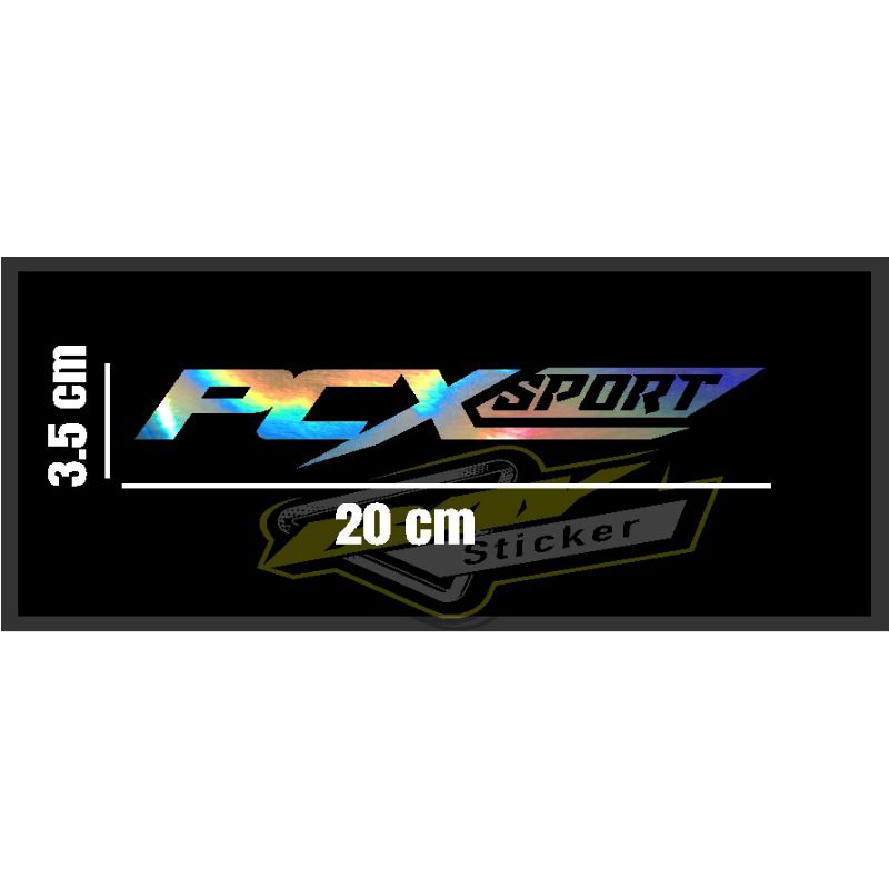 Jual stiker PCX sport / tulisan pcx | Shopee Indonesia