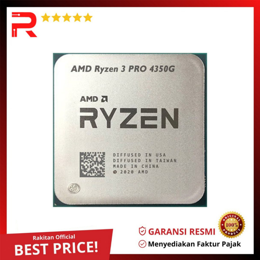 Jual AMD Processor RYZEN 3 PRO 4350G + wraight stealth cooler | Shopee Indonesia