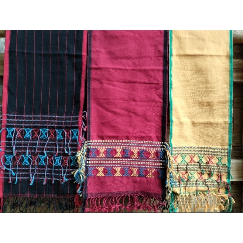 Jual Tenun Baduy Syal Motif Adumancung Original warna kuning ukuran ...