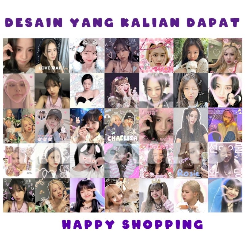 Jual stiker mail kpop,stiker,stiker seal aesthetic,blackpink | Shopee ...