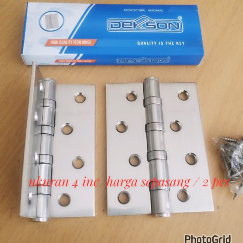 Jual Harga promo DEKSON DEKKSON ENGSEL JENDELA engsel pintu dekkson ...
