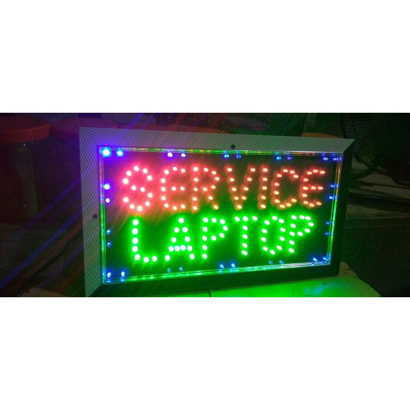 Jual Lampu tulisan SERVICE LAPTOP | Shopee Indonesia