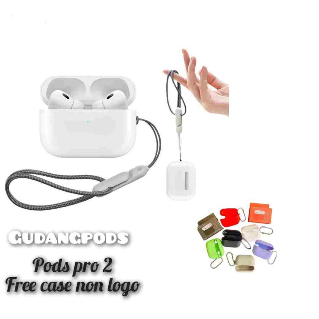 Jual TWS Bluetooth Pro2 Free Case ( warna case wajib chat ) | Shopee ...