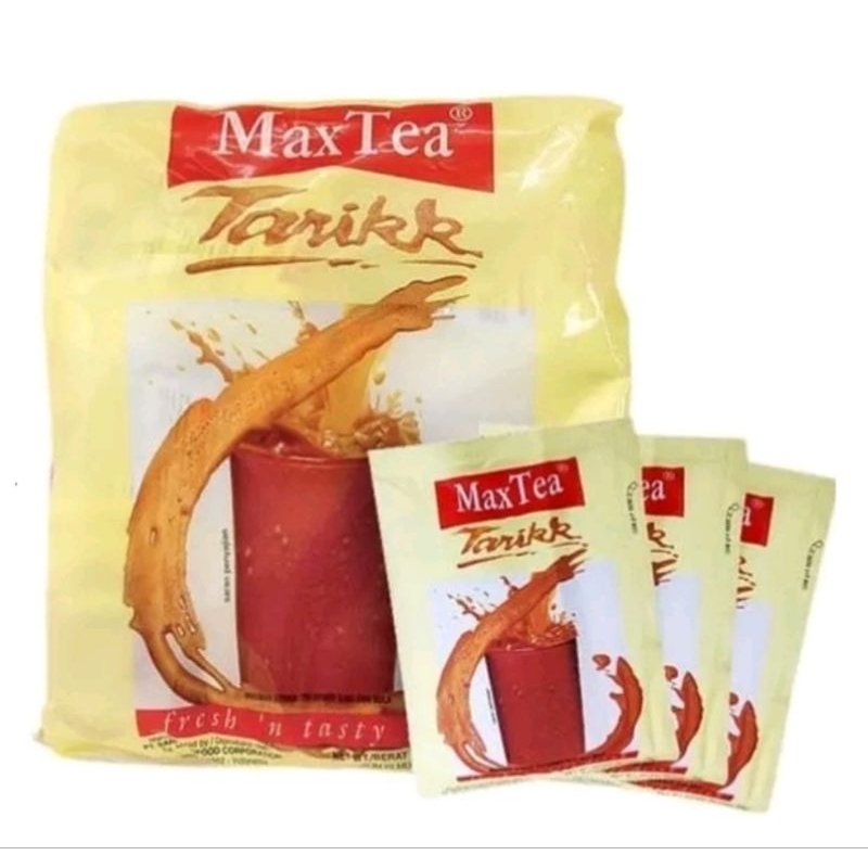 Jual Max Tea Teh Tarik 1 Bag isi 50 pcs / 5 Renceng | Shopee Indonesia