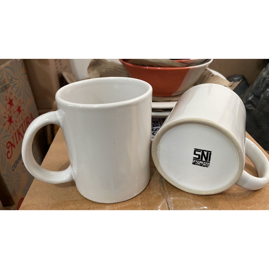 Jual MUG KERAMIK POLOS / MUG KERAMIK TWOTONE / MUG SUSU / MUG KERAMIK ...