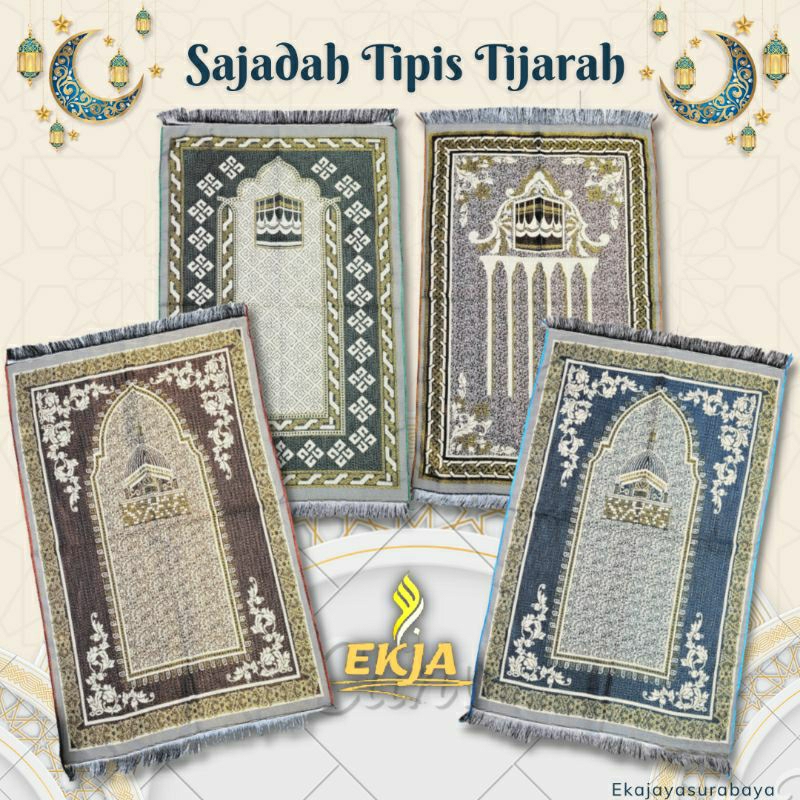 Jual Sajadah Tijarah Lurex Tipis Ukuran Besar 70 X 110 Turkey Fashion ...