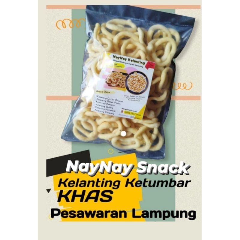 Jual Kelanting Ketumbar Original/NayNay Snack/Makanan Ringan | Shopee ...