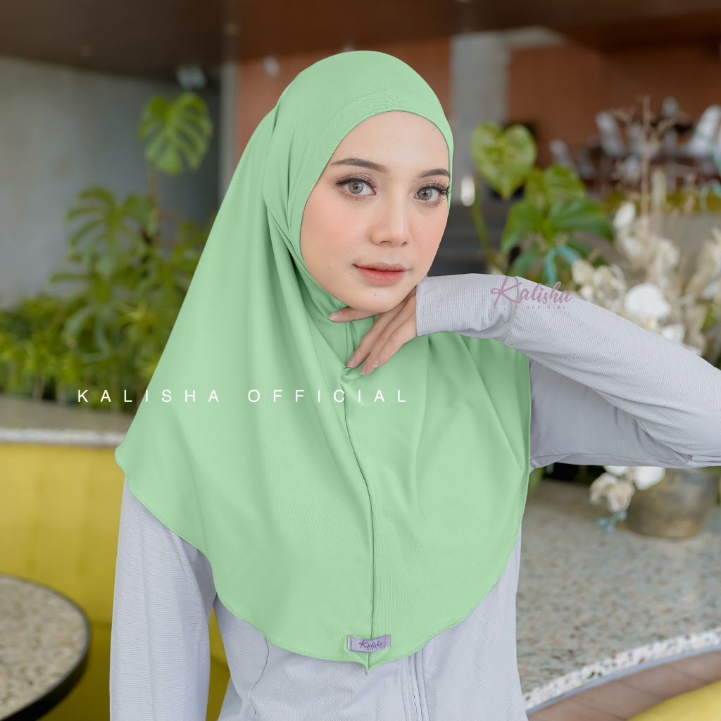 Jual Hijab Bergo Zaida Malay Non Pet / Non Pad Instan jersey Olahraga Daily By Kalishaofficial ...