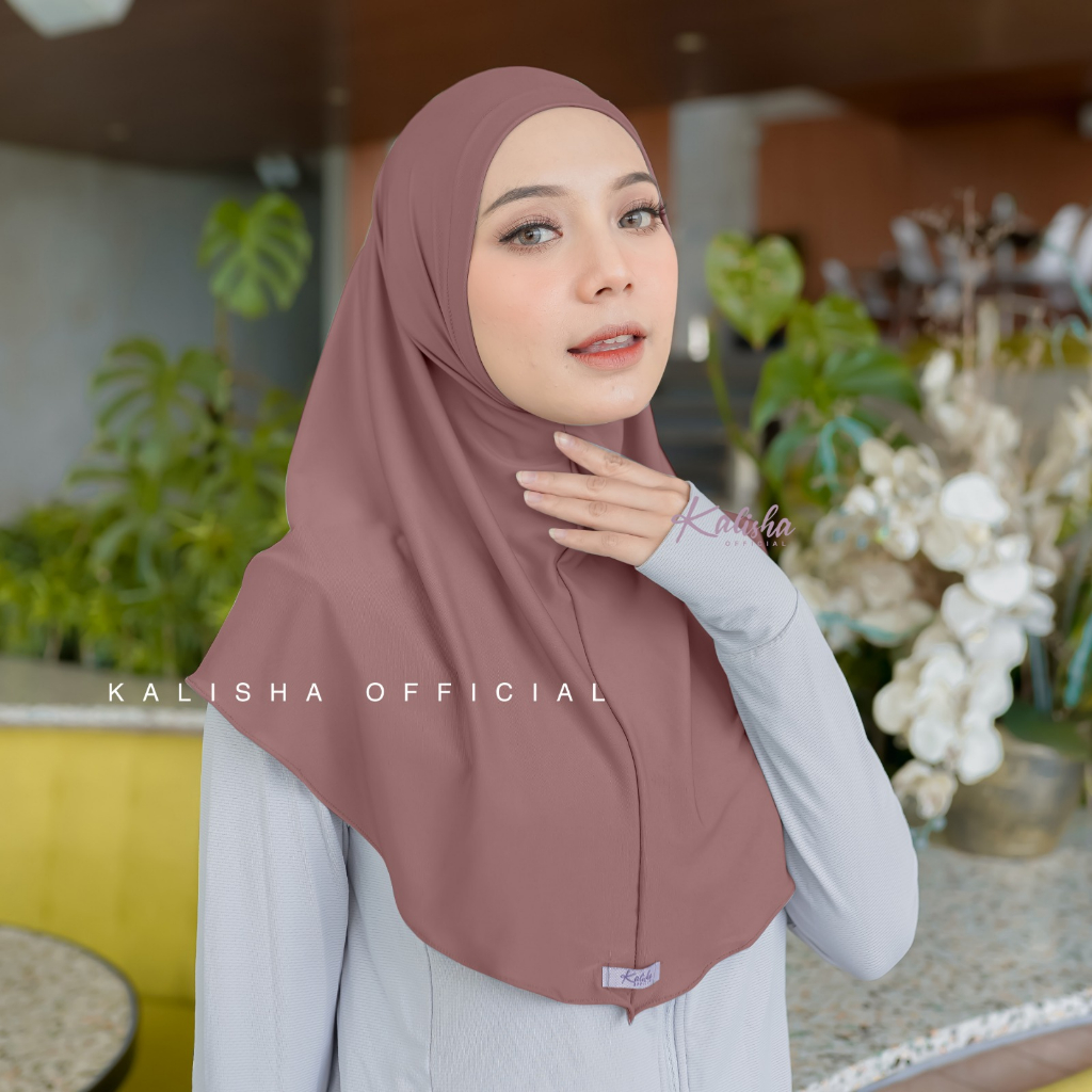 Jual Hijab Bergo Zaida Malay Non Pet / Non Pad Instan jersey Olahraga Daily By Kalishaofficial ...