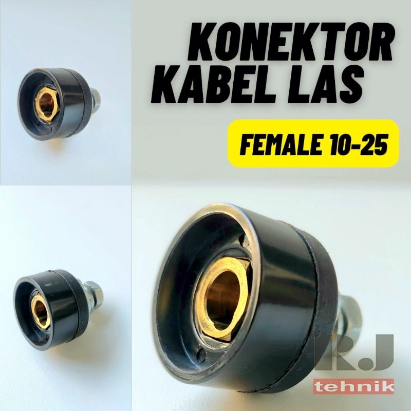 Jual Panel Socket Female Konektor Kabel Las Socket Kecil 10-25 Mesin ...