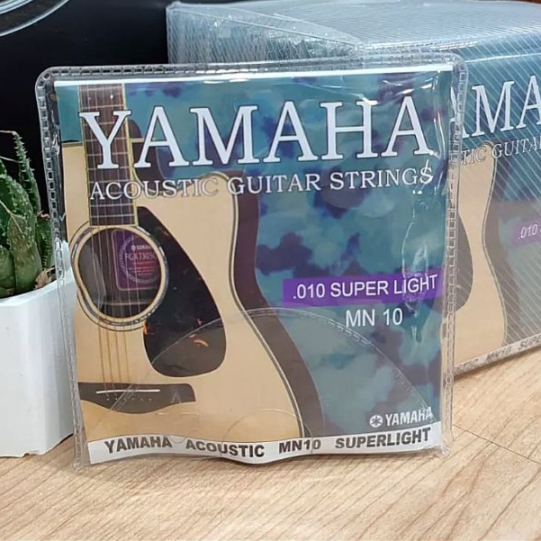 Jual Senar Gitar Akustik Yamaha MN10 full set 10-47 | Shopee Indonesia