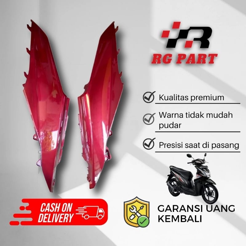Jual Body belakang samping beat FI / beat FI esp merah 2013 - 2016 ...