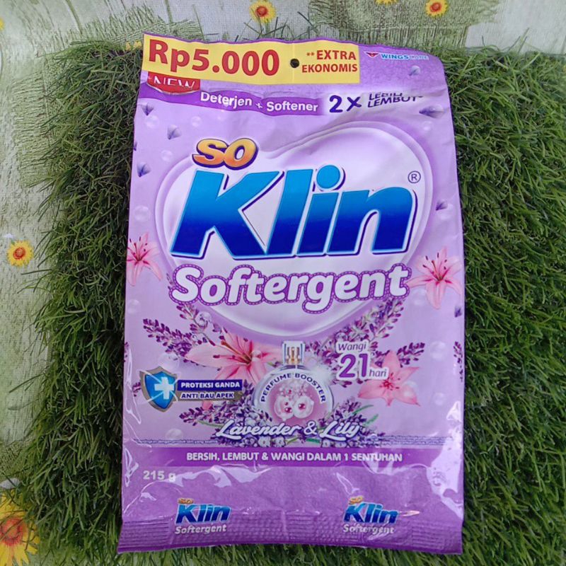 Jual So Klin Detergent Bubuk 215gr | Shopee Indonesia