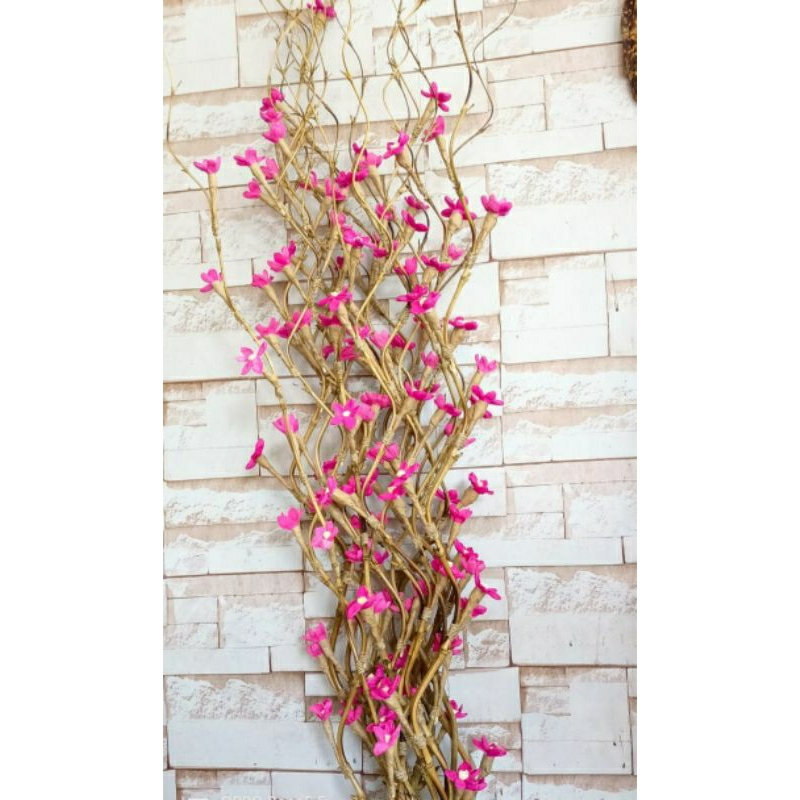 Jual 1 BAMBU ULIR BUNGA MELATI | tinggi -+180cm | Shopee Indonesia