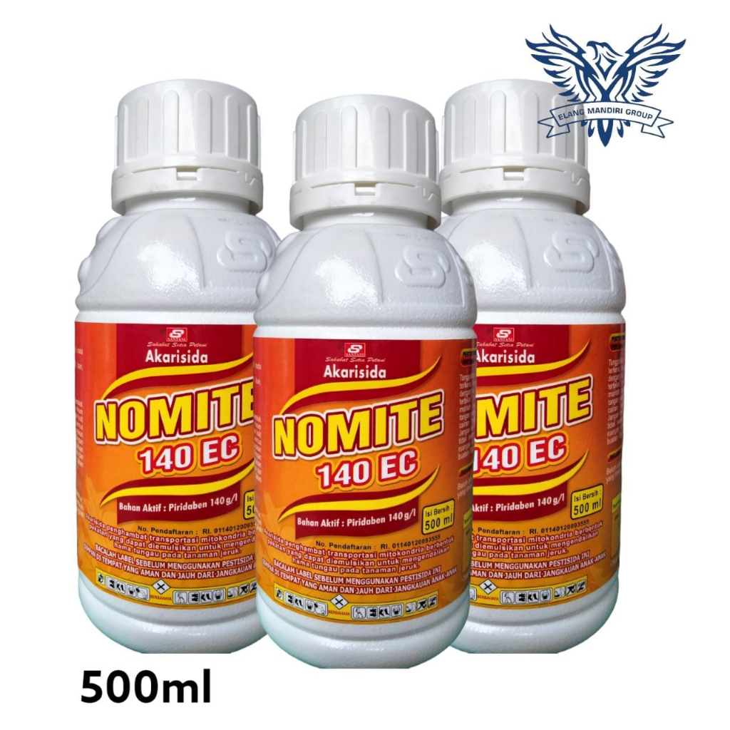 Jual NOMITE 140EC 500ml Piridaben 140 g/l Akarisida Pembasmi Hama Kutu ...