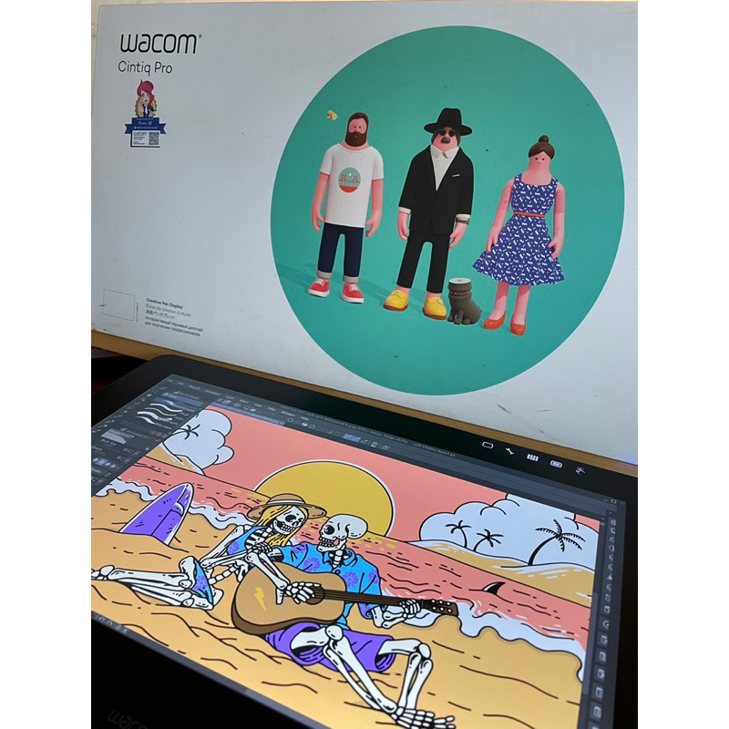 Jual Wacom Cintiq Pro 16 inch Drawing Tablet Touchscreen | Shopee Indonesia