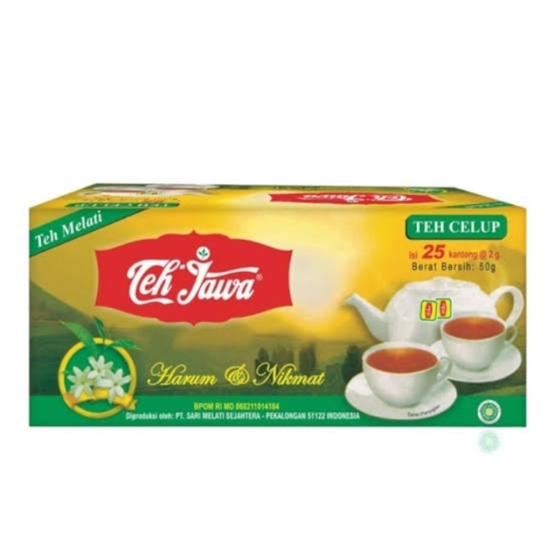 Jual TEH JAWA TEH MELATI TEH CELUP 25S | Shopee Indonesia