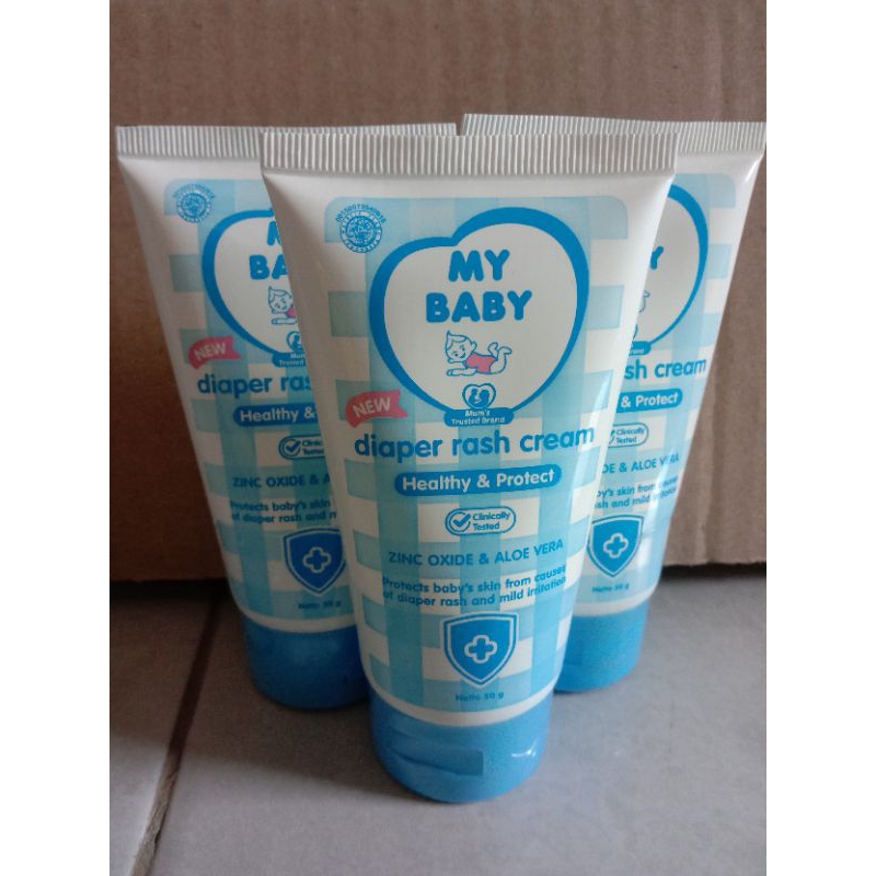 Jual my baby diaper rash cream 50gr ( healthy & protect ) | Shopee ...