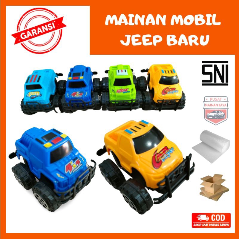 Jual Mainan Mobil Jeep Baru Pull Back Jip Mini Mc328 | Shopee Indonesia