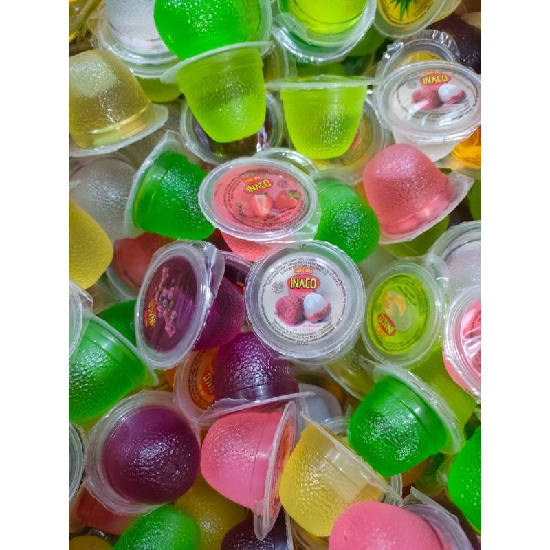 Jual AGAR AGAR INACO JELLY NATA COCO/AGER INAKO JELLI JELI 1KG | Shopee ...