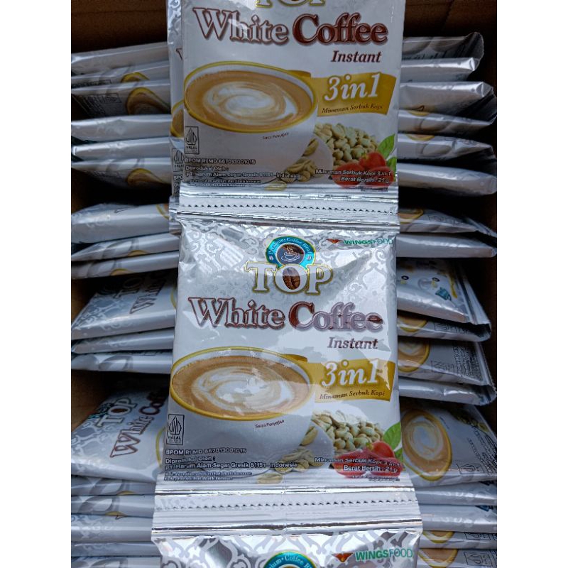 Jual Kopi Top White Coffee 1 Renceng | Shopee Indonesia