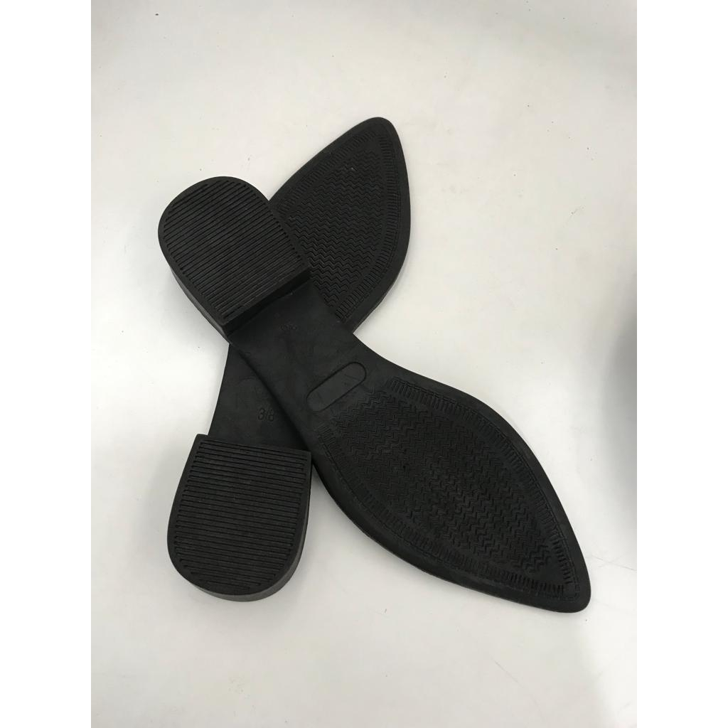 Jual sol sepatu wanita ujung lancip hak 3 cm heel 3 cm outsol sepatu ...