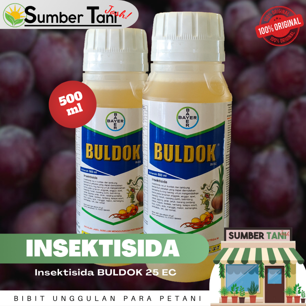 Jual INSEKTISIDA BULDOK 25 EC BAYER KEMASAN 500 ML | Shopee Indonesia