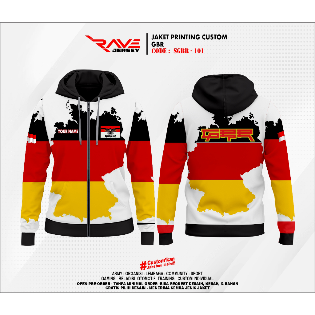 Jual JAKET GBR FULL PRINTING SUBLIM CUSTOM (DESAIN SUKA SUKA) | Shopee ...