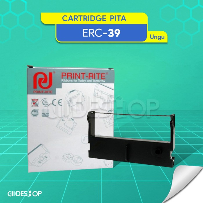 Jual Cartridge Print Rite ERC39 Cetak Nota Rangkap Struk NCR HVS ...