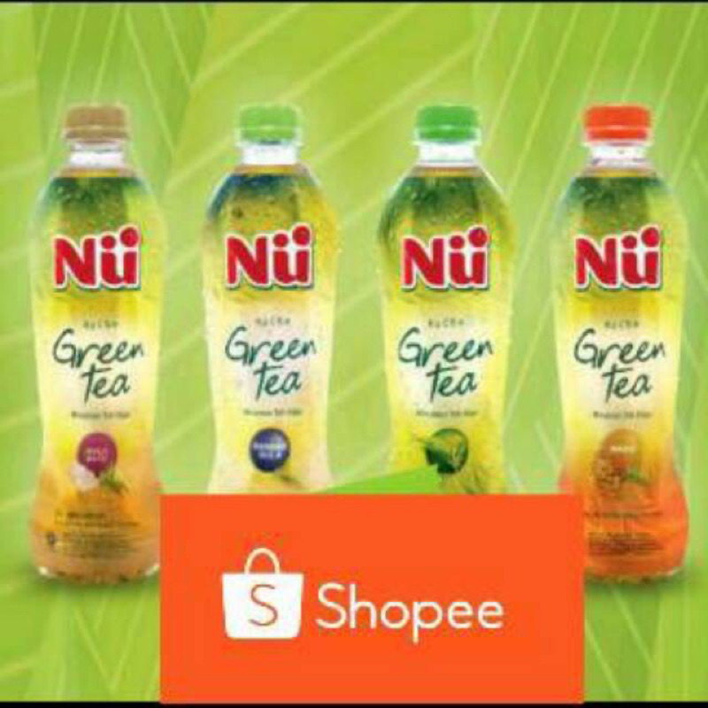 Jual nu green tea 450 ml x 24 botol /1 karton/1dos | Shopee Indonesia