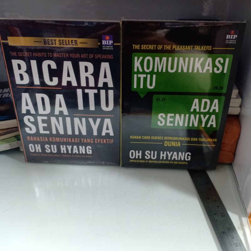 Jual Paket buku oh su hyang. bicara itu ada seninya, dan komunikasi itu ...
