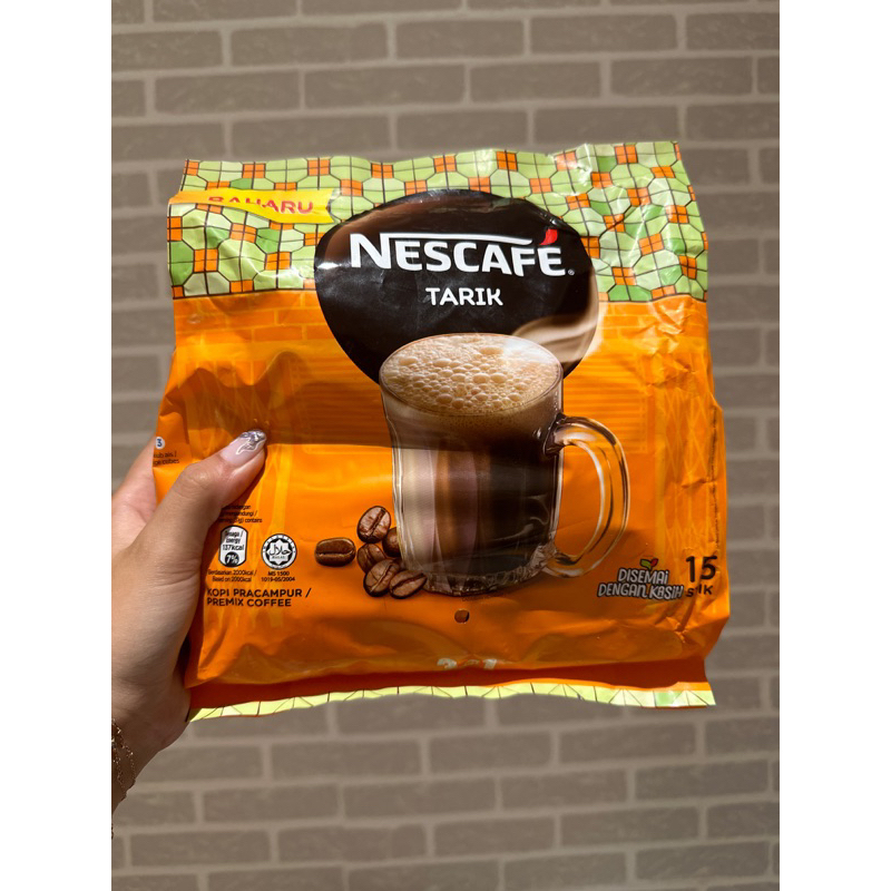 Jual Nescafe Tarik isi 15 sachet ori Malaysia | Shopee Indonesia