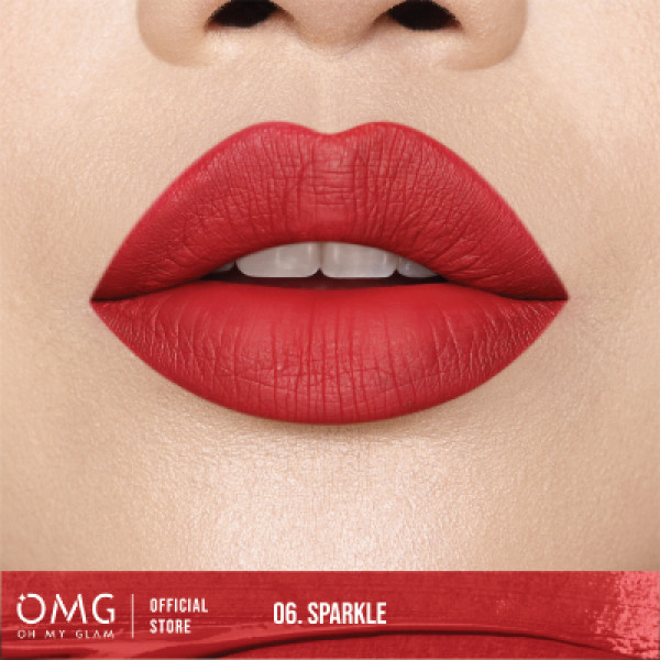 Jual [LIPCREAM] OMG Oh My Glam Matte Kiss Matte Last Lip Cream 3.5 g ...