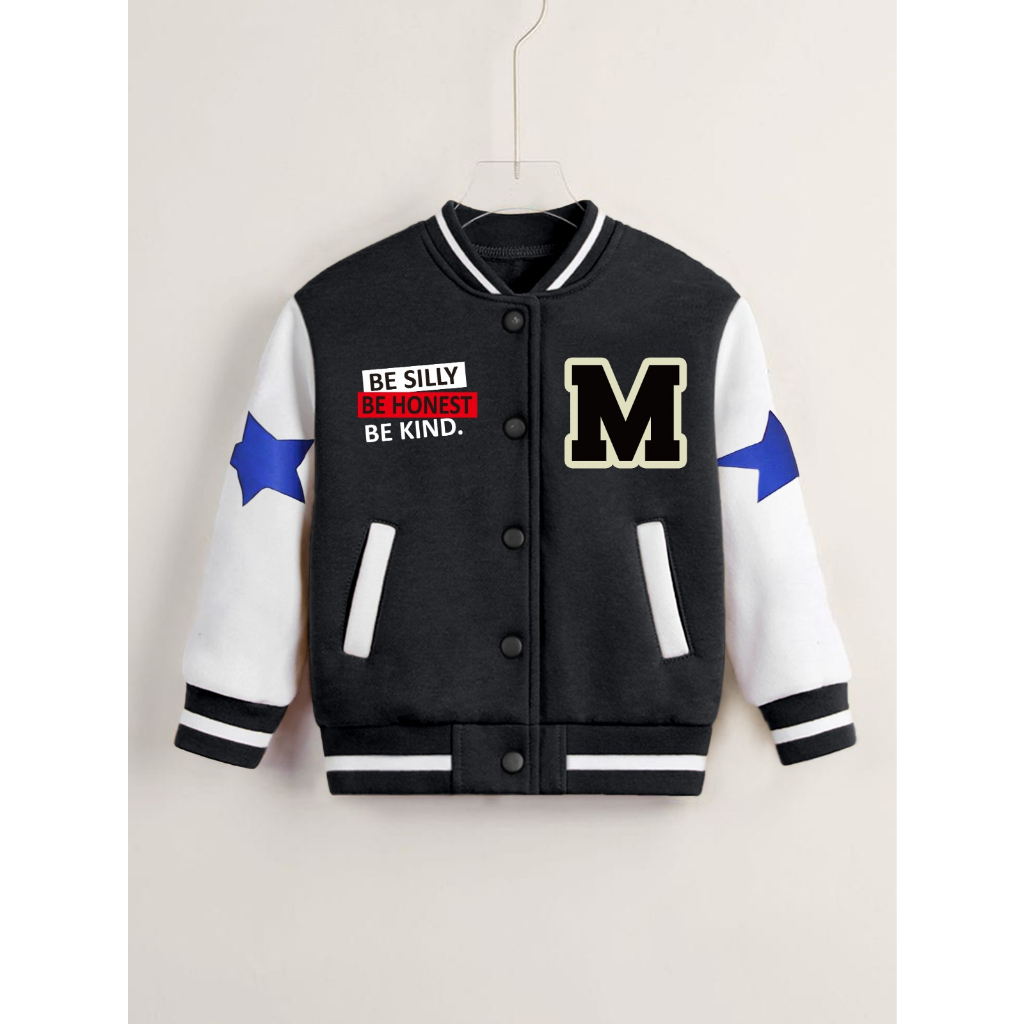 Jual JAKET VARSITY BASEBALL ANAK UMUR 2 - 12 TAHUN JACKET ANAK LAKI ...