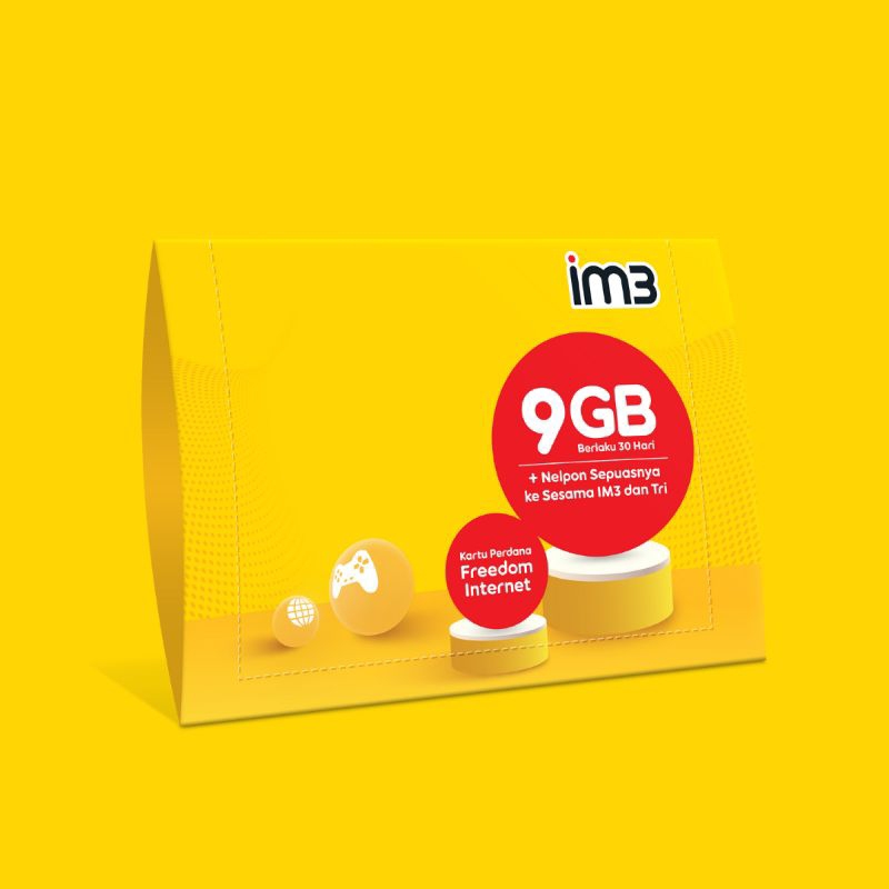 Jual KARTU PERDANA FREEDOM INTERNET SP 9GB / 30 HARI SIAP PAKAI ...