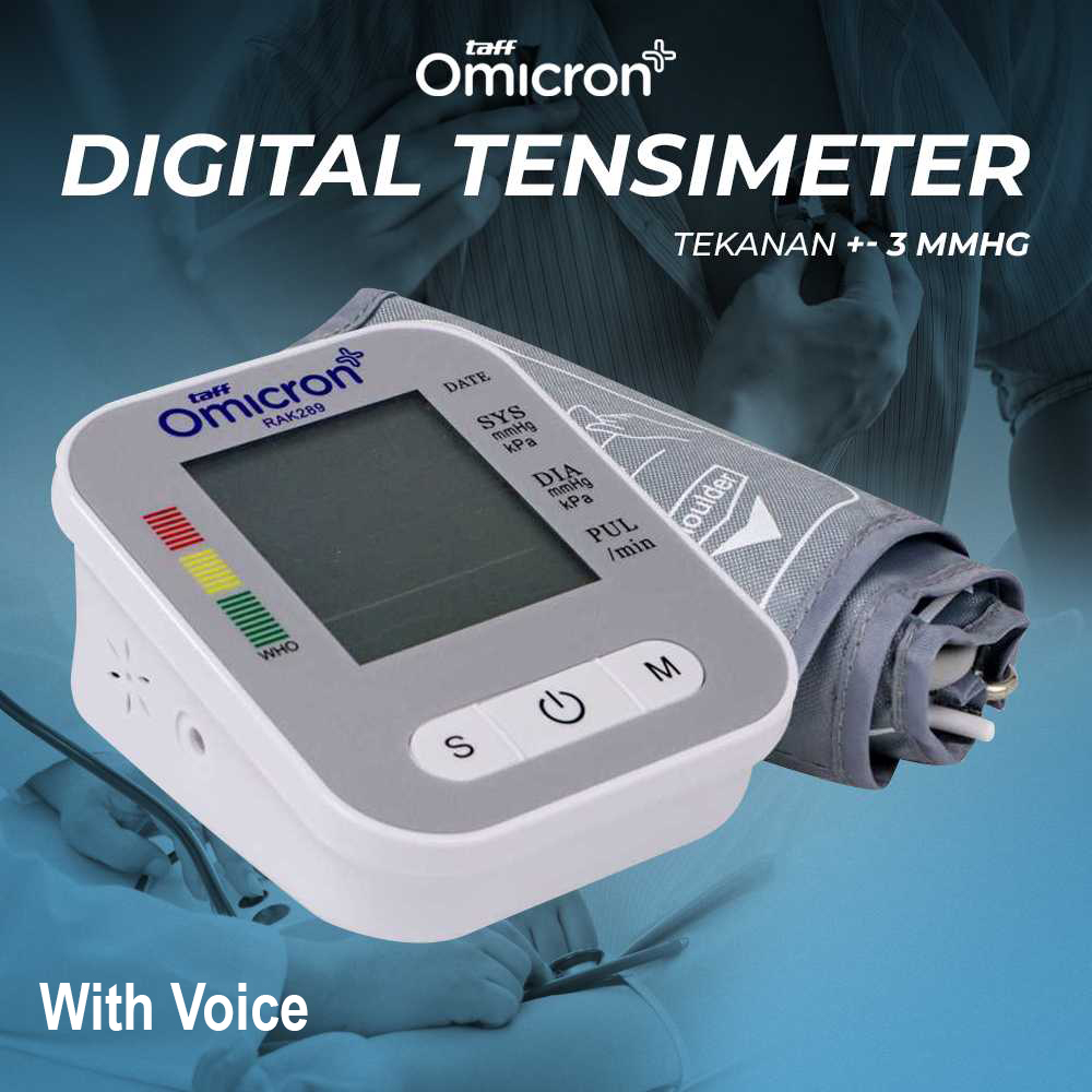 Jual Taff Omicron Pengukur Tekanan Darah / Tensi Darah Tensimeter ...