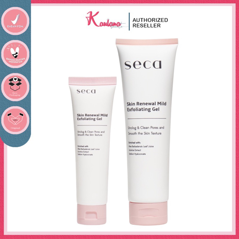 Jual SECA Skin Renewal Mild Exfoliating Gel 30 ML & 100 ML | Shopee ...