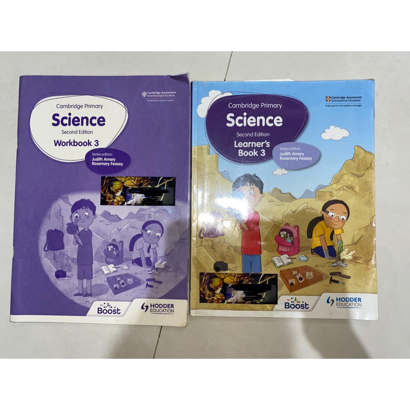 Jual JUAL BUKU BEKAS CAMBRIDGE PRIMARY 3 SCIENCE 2ND EDITION | Shopee ...