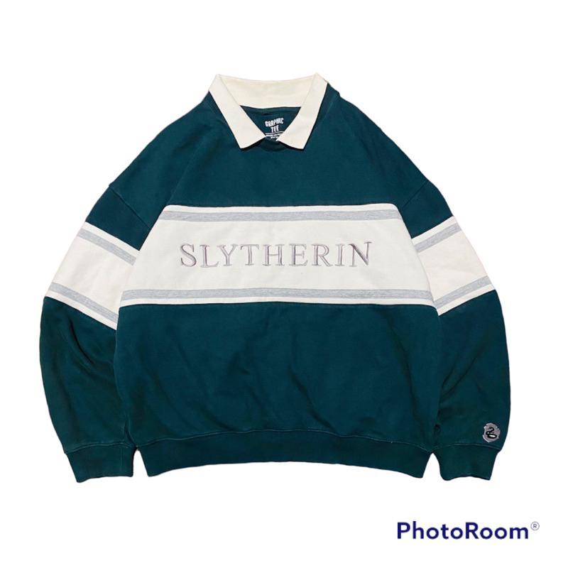 Jual sweater rugby harry potter x spao second original vintage ...
